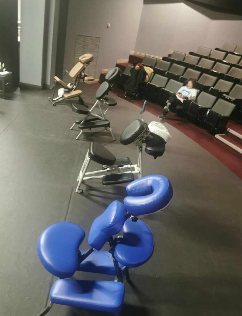 Event Chair Massage Services - KW Chair Massage